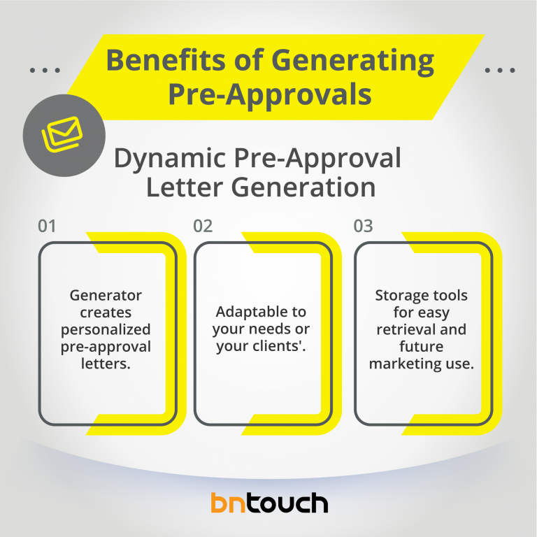 BNTouchs Approach to Generating Pre-Approvals | BNTouch